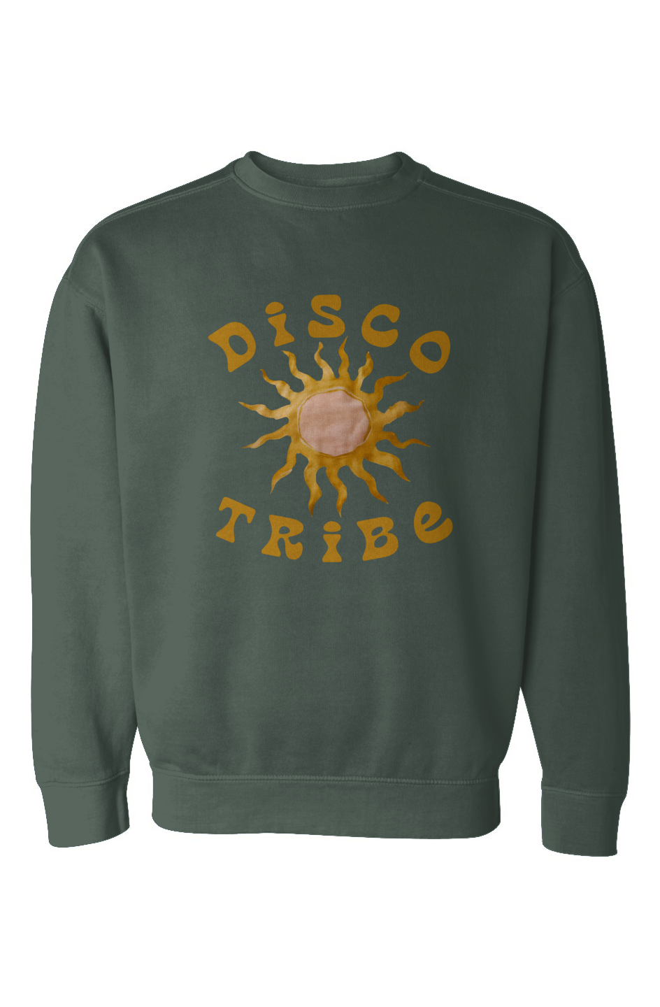 Sol Tribe Crewneck – Vintage Festival Sweatshirt | Disco Tribe