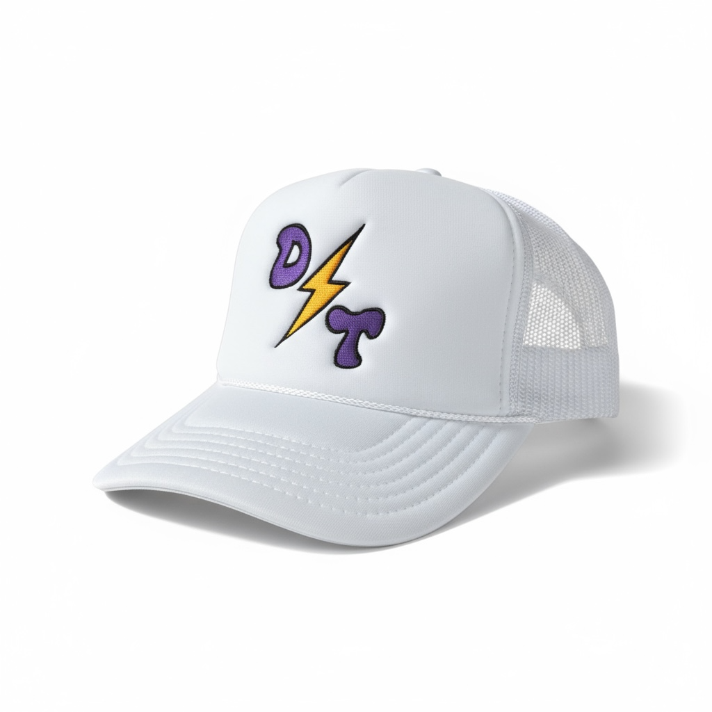 Electric Tribe Trucker Hat | Retro Festival Hat by Disco Tribe